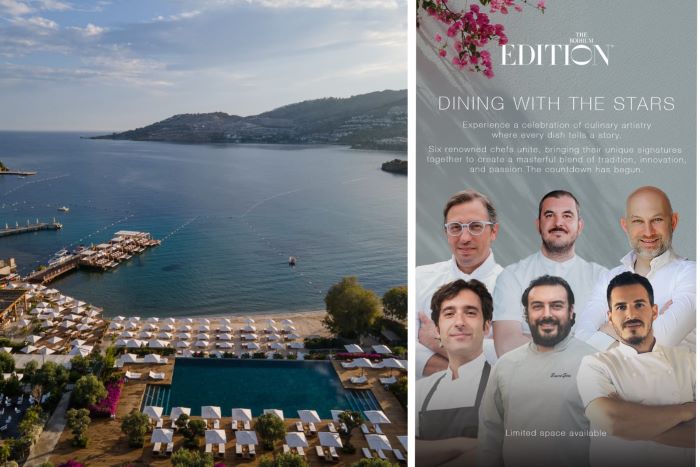 Gastronominin Yıldızları The Bodrum EDITION’da Buluşuyor - TurizmVizyon